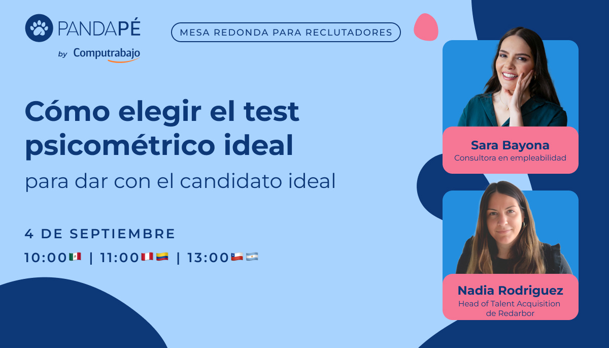 WEBINAR: Cómo elegir el test psicométrico ideal