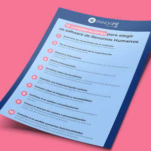 Infografia 10 aspectos para elegir un software de RH